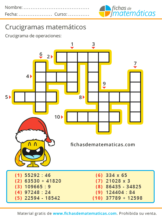 PDF diciembre 2022: especial pasatiempos matemáticos de Navidad ...